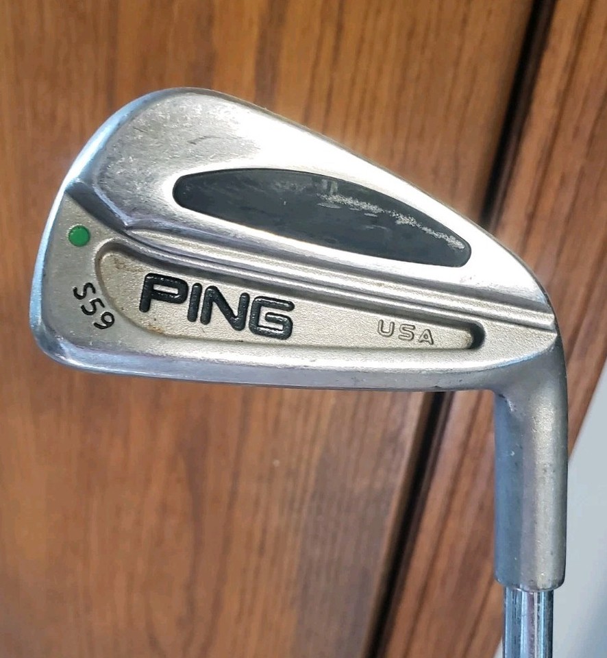 PING s59 Tour Green Dot PING Steel 3-PW RH Matching #'s | eBay
