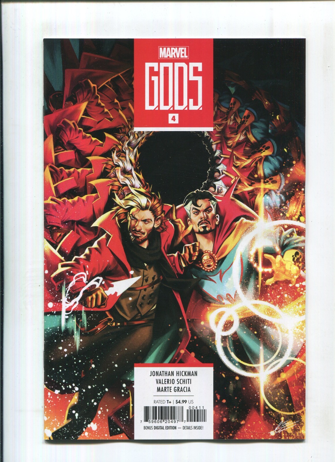 G.O.D.S. #4 - MATEUS MANHANINI MAIN COVER - MARVEL COMICS/2024 | eBay