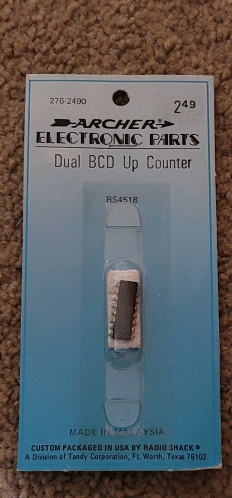 RS4518 4518 Dual BCD Up Counter | eBay