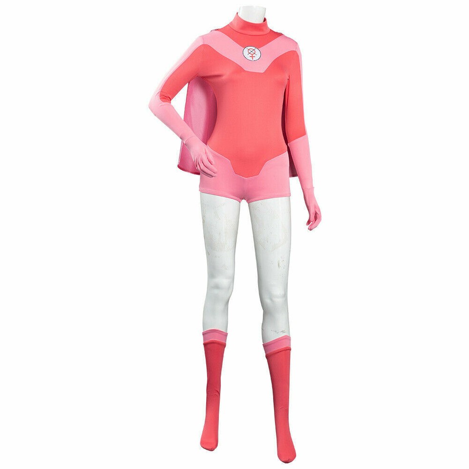 Invincible Atom Eve Cosplay Costume Womens Book Week Halloween Jumpsuit ...