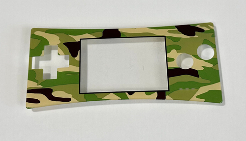 Original OEM Genuine Nintendo Game Boy Micro Faceplate Authentic Camo ...