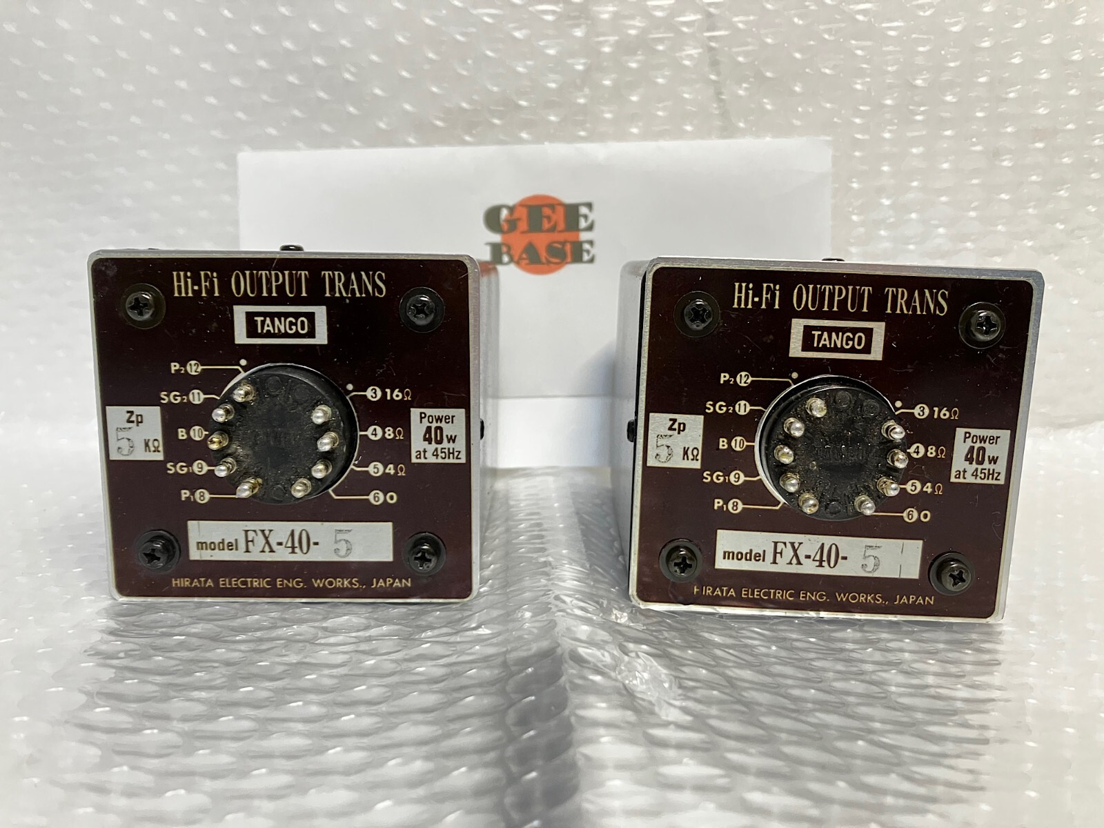 TANGO FX-40-5 Pair Output Transformers for Vacuum Tube Amplifiers ...