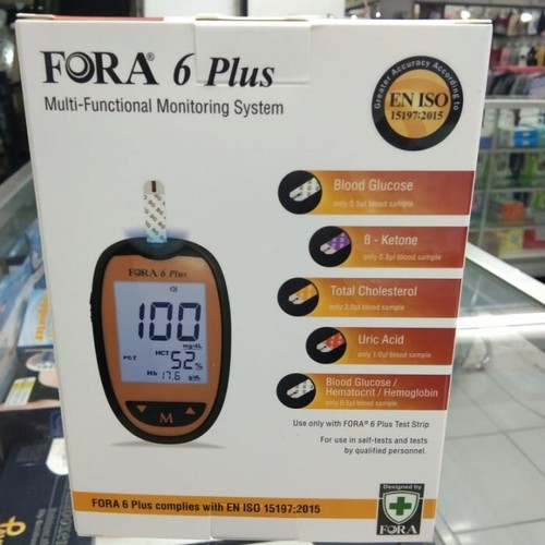 Digital Blood Meter Fora 6 Plus Multi-Functional Monitoring System | eBay