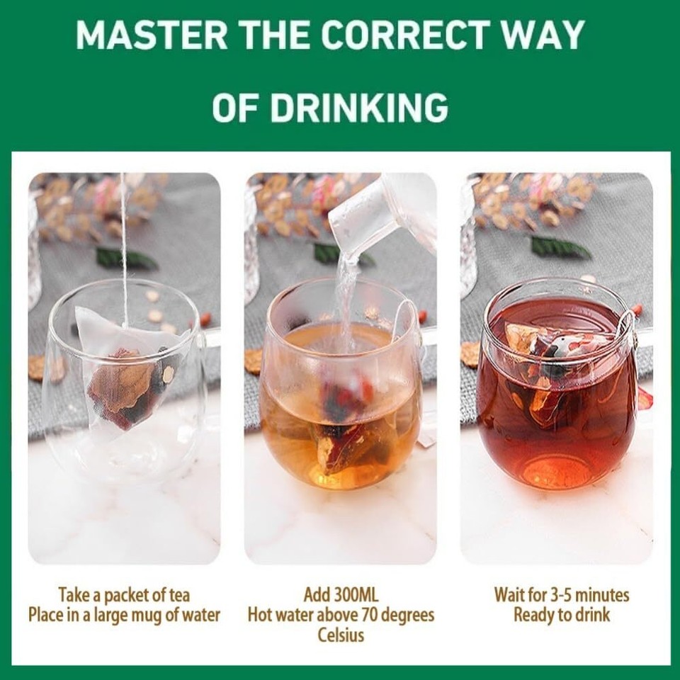 Ginseng six treasure tea , Kidney tea ,liver tea , red date tea ...