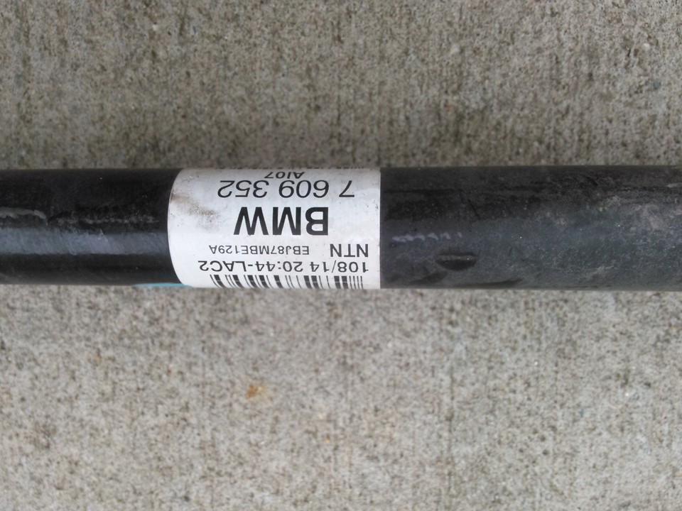 2012-2016 BMW 320i xi 328i xi rear right axle RH OEM | eBay