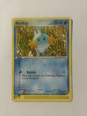 Mudkip - 59/109 - EX Ruby & Sapphire (2003) - Common | eBay