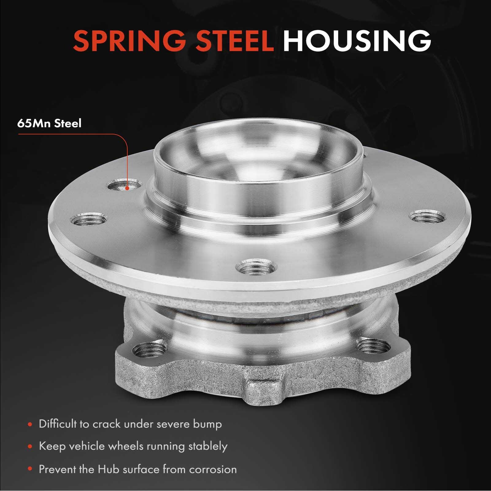 2x Front Wheel Hub Bearing Assembly for BMW E46 E84 E82 323i 328i 335is ...