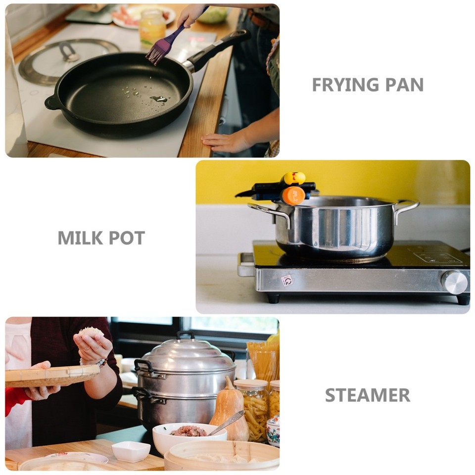 Pot Rack Storage Gas Cooker Countertop Wok Stainless Steel Pan Stand ...