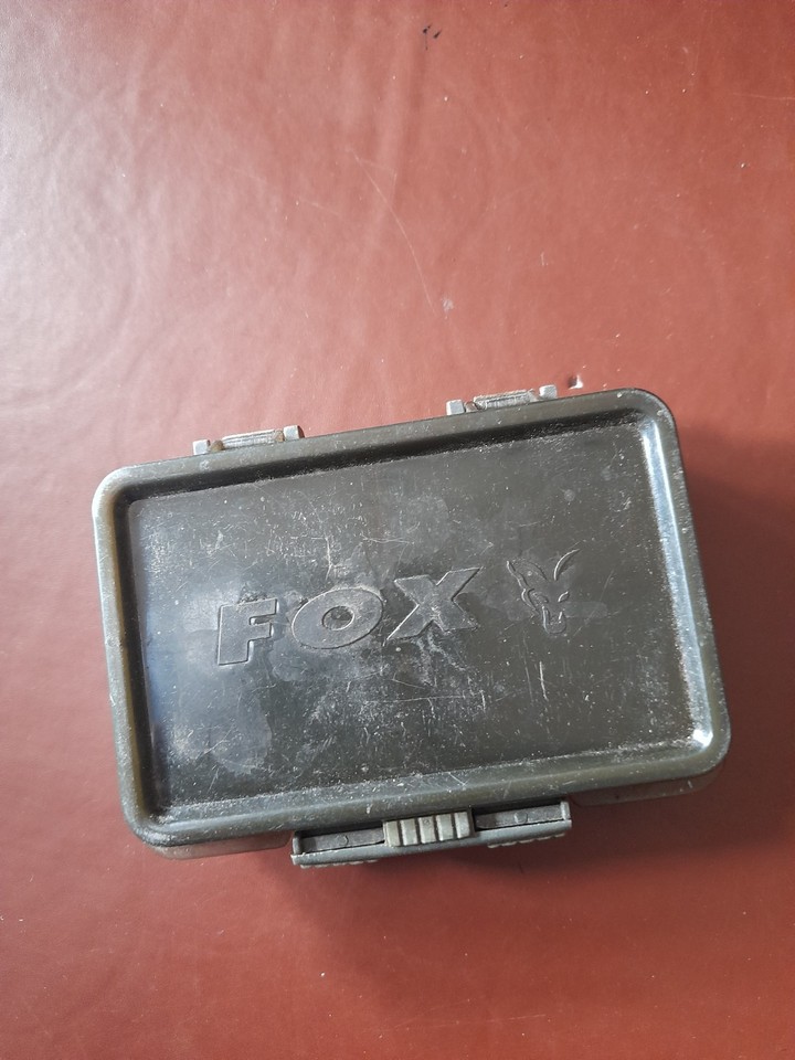 carp tackle rare fox advantage timber 4 compartment tackle box | eBay UK