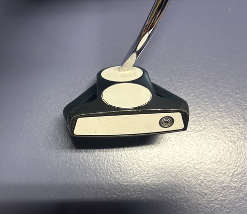 ODYSSEY BACKSTRYKE 2-BALL MALLET PUTTER 34” TRUE TEMPER STEEL SHAFT RH ...