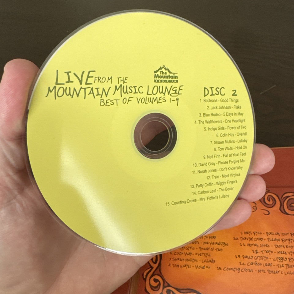 The Mountain 103.7 FM Live From The Mountain Music Lounge Vol. 10 CD ...