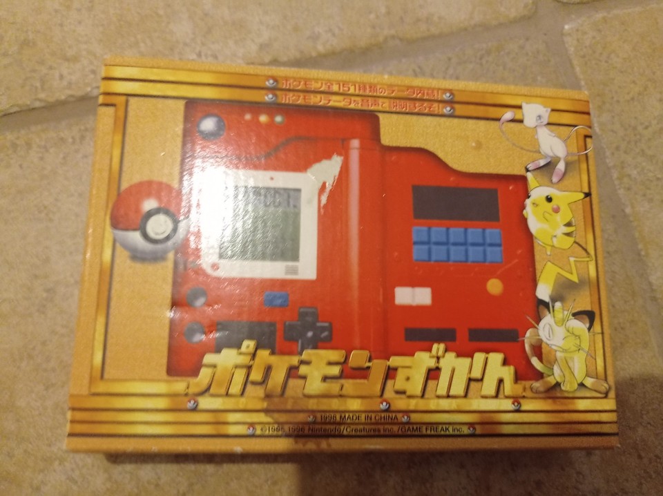 Bandai 1st generation Nintendo Pokemon Pokedex Vintage 1996 | eBay
