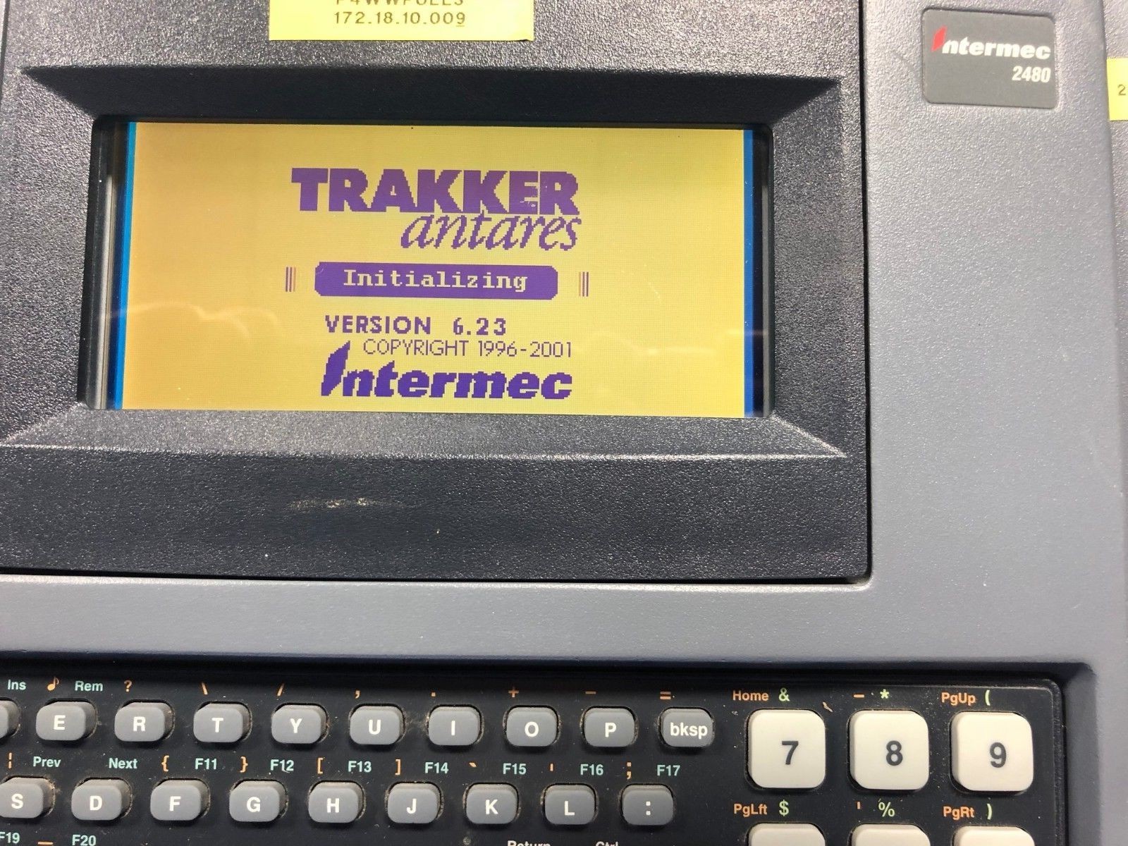 Intermec Trakker Antares 2480 Stationary Data Collection Computer ...