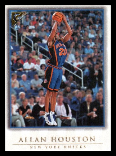 1999-00 Topps Gallery #69 Allan Houston NBA Basketball New York Knicks ...