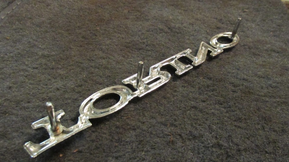 NOS 1972 FORD TORINO GRAN TORINO SPORT TRUNK DECKLID "TORINO" EMBLEM ...