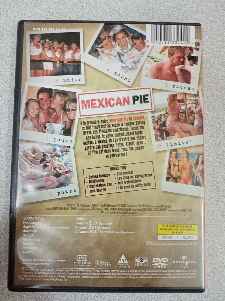 DVD - Mexican Pie (Jason Biggs) Guter Zustand | eBay