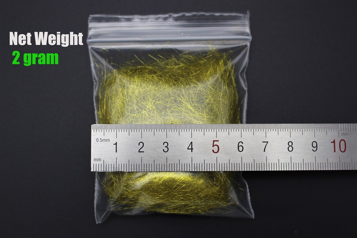 8 Packs 8 Colors 2g ICE DUBBING Ice Dub Thread Wing Body Trout Nymph ...