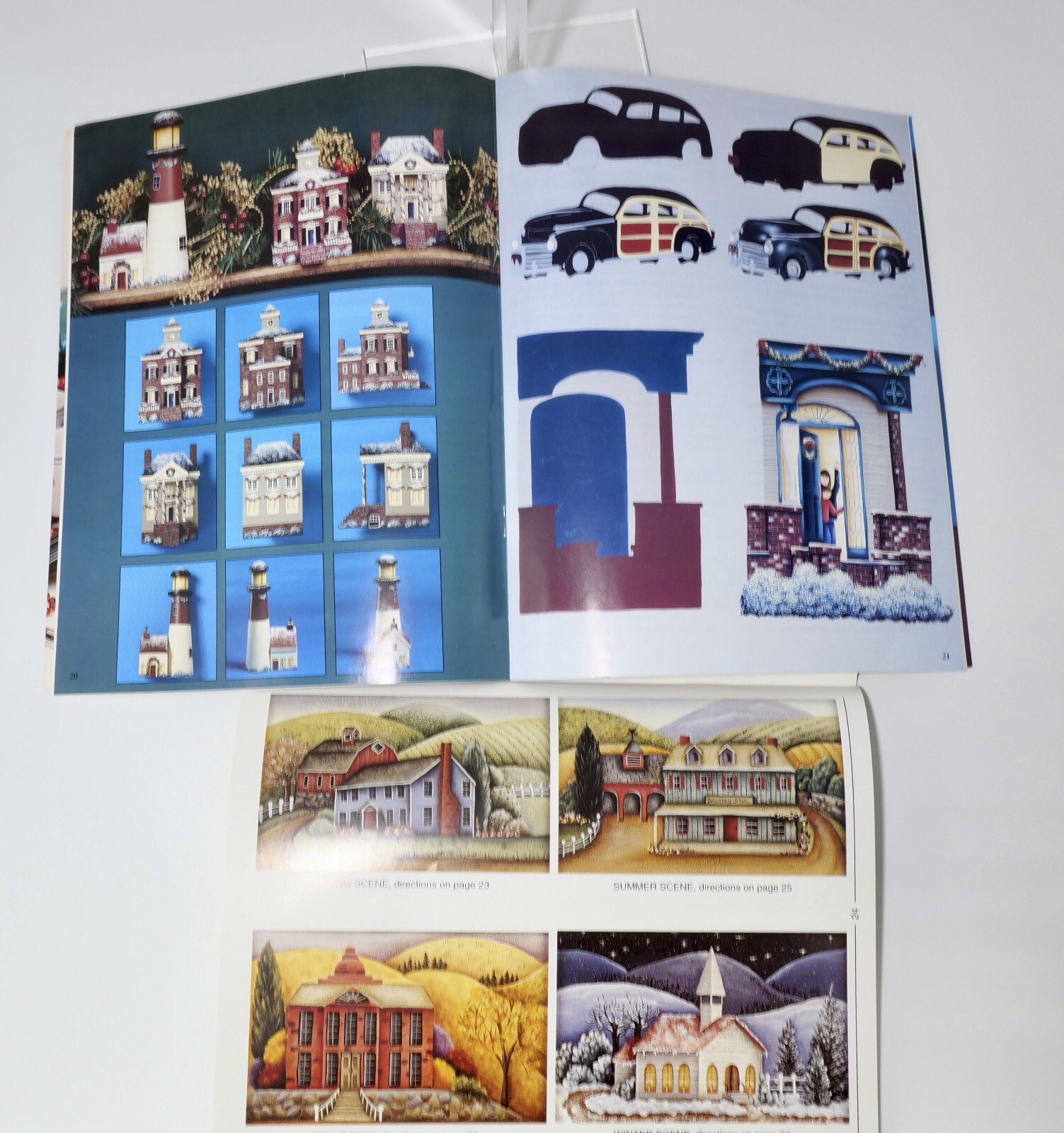 2 Decorative Painting Pattern Books – Artist Janet Riegel & Julie ...