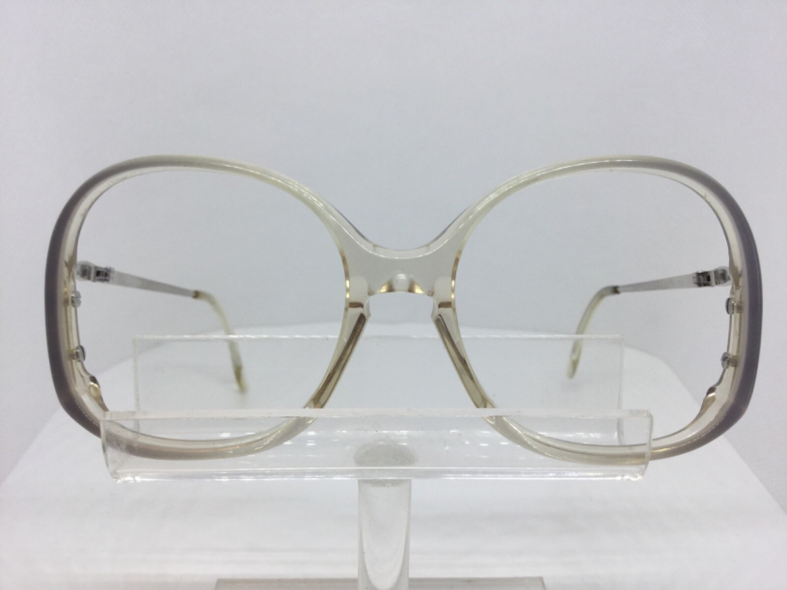 Vintage TITMUS PC 101 Eyeglasses Sunglasses Clear with Blue Geek Nerd ...