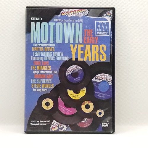 Motown The Early Years DVD Shout Factory Detroit 1960s Soul Music ...
