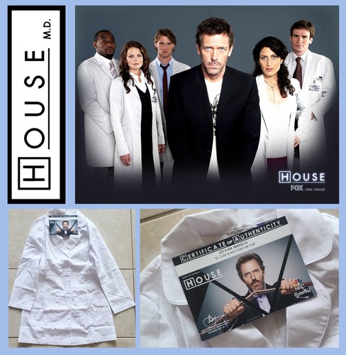 HOUSE MD: Dr. Cuddy/Lisa Edelstein Lab Coat w/Studio COA | eBay