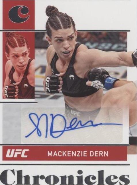 2022 Panini Chronicles UFC - Chronicles Signatures Mackenzie Dern #CS ...