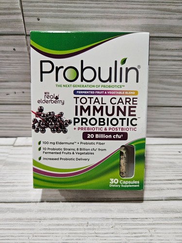 Probulin Total Care Immune Probiotic Pre Post 20 Billion cfu 30 ...