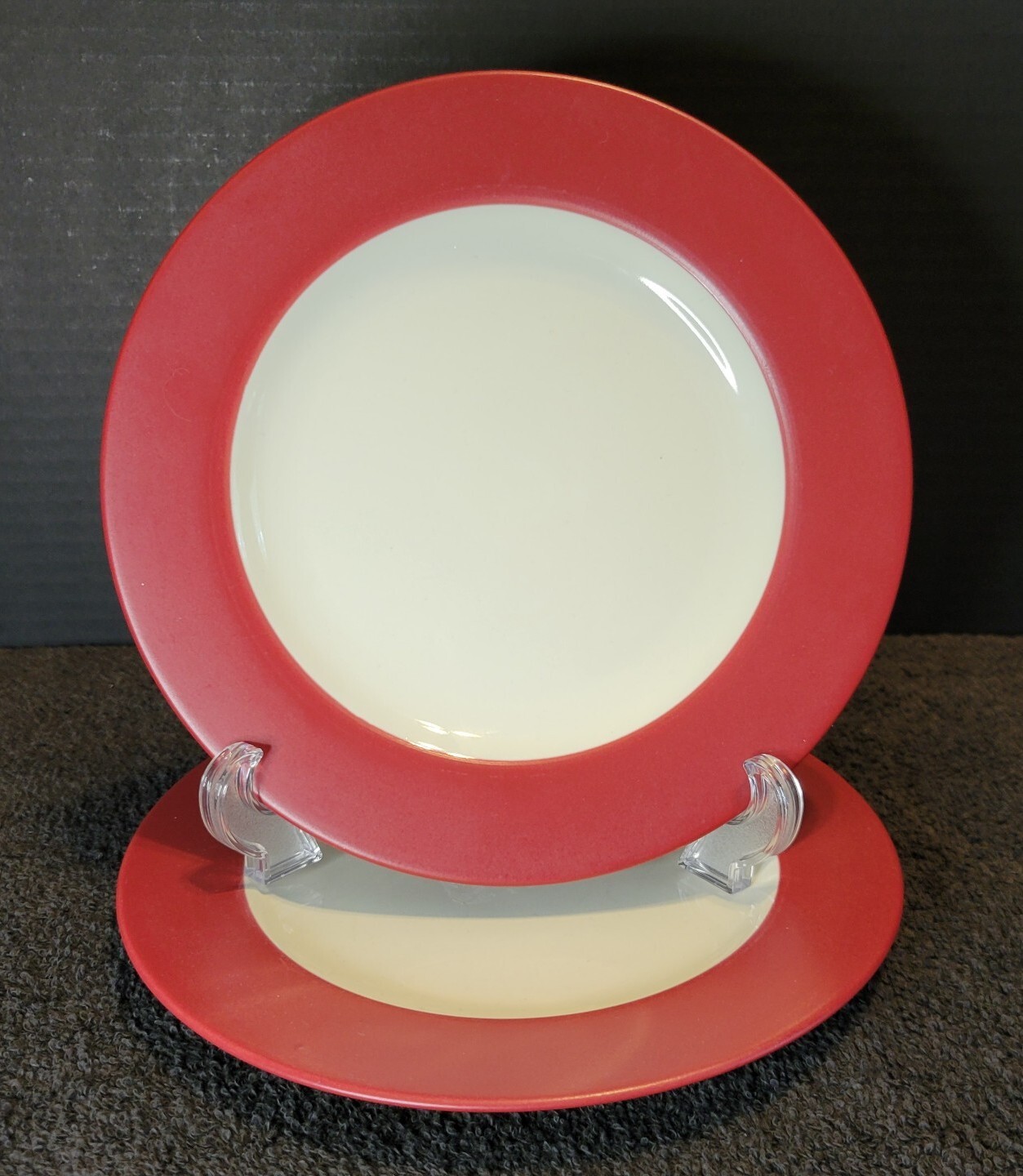 COLORWAVE 8045 RASPBERRY Stoneware Salad Plate by NORITAKE(Set of 2) | eBay