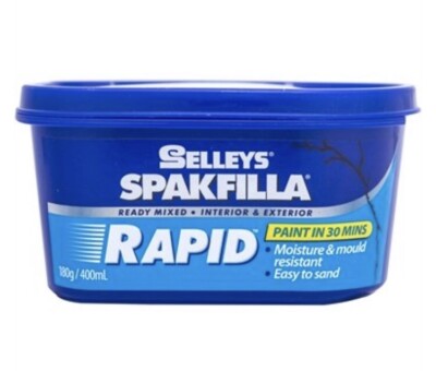 Selleys SPAKFILLA RAPID Ready Mixed Filler 180g Moisture & Mould ...