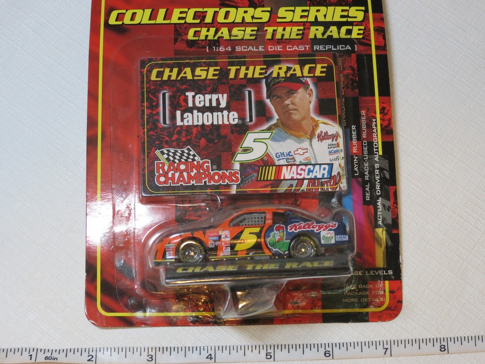 Nascar #5 Terry Labonte Racing Champions Chase The Race 2001 1:64 Scale ...