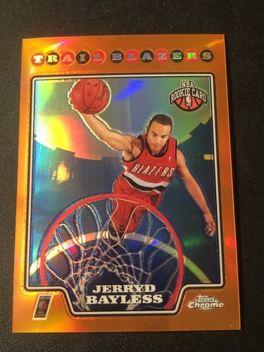 2008-09 Topps Chrome - Jerryd Bayless #191 Orange Refractor /499 (RC ...