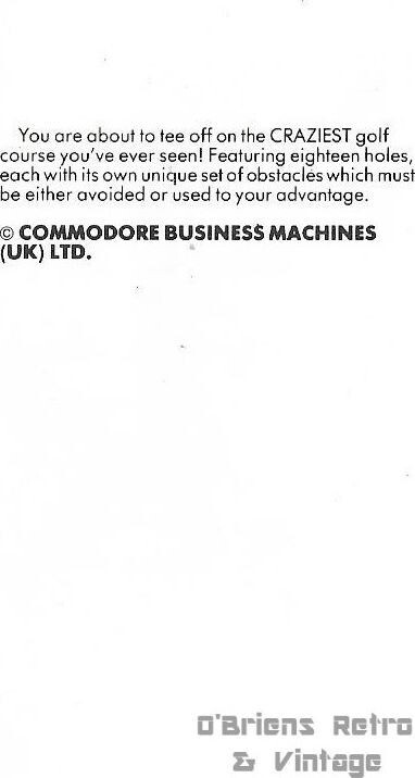Crazy Golf - Commodore - Commodore 16 - Plus 4 | eBay