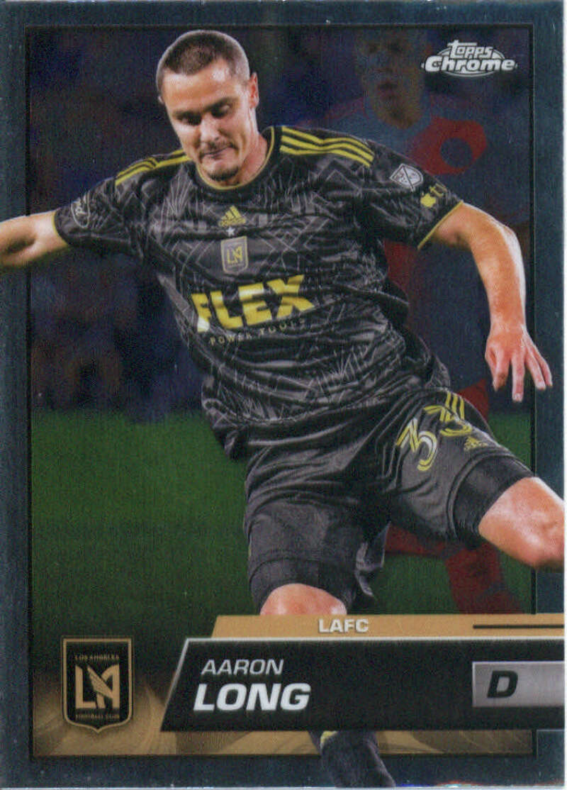 2023 Topps Chrome MLS #73 Aaron Long LAFC | eBay
