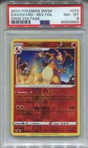 Charizard 2020 Sword & Shield: Vivid Voltage #025/185 Reverse Holo Price Guide - Sports Card ...