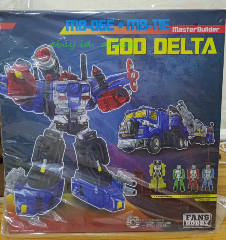 Fanshobby Mb06e Delta Baser +Mb11e Magna Bomber 2022 Tfcon Action ...