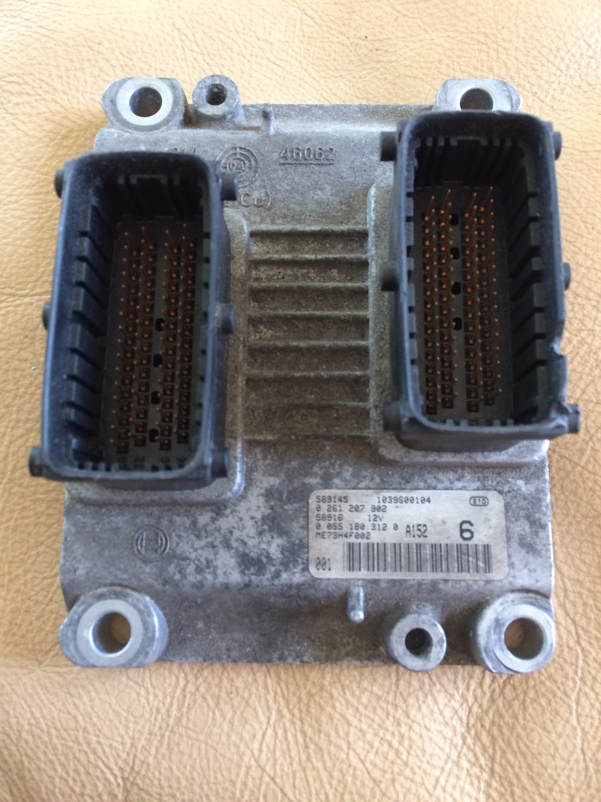 virgin fiat ecu virgin self coding 0 261 207 902 ME73H4 0261207902 ...