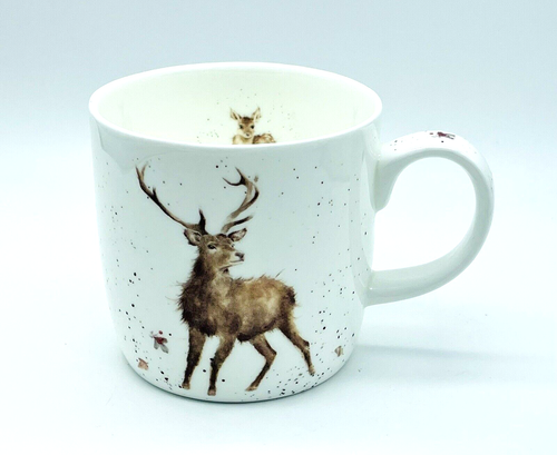 Royal Worcester Wrendale Wild at Heart Deer Stag Mug Hannah Dale | eBay