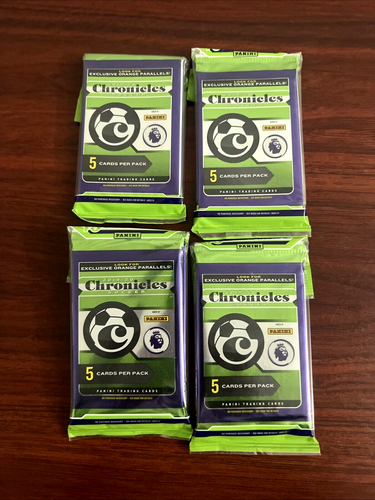2019-20 Panini Chronicles Soccer Cello Pack 4x Packs BUNDLE | eBay