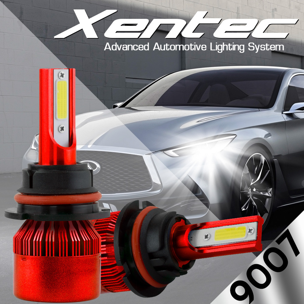 200W 20000LM 9007 HB5 OSRAM LED Headlight Bulbs High Low Kit Autofeel ...