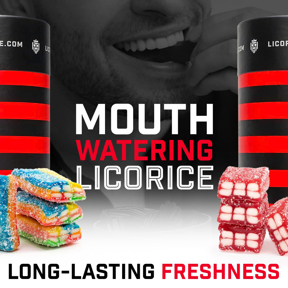 Licorice.Com Gourmet Licorice Candy – Soft Licorice Assortment Duo Pack ...