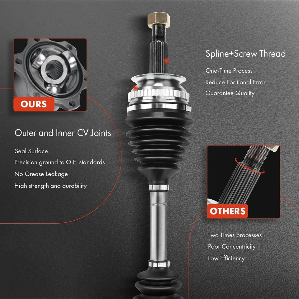 Front Left CV Axle Assembly for Mini Cooper Countryman 2011-2016 ...