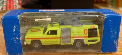 Roco 1/87 HO #1348 Dodge Bern Airport Response Emergency Fire Truck Niw ...