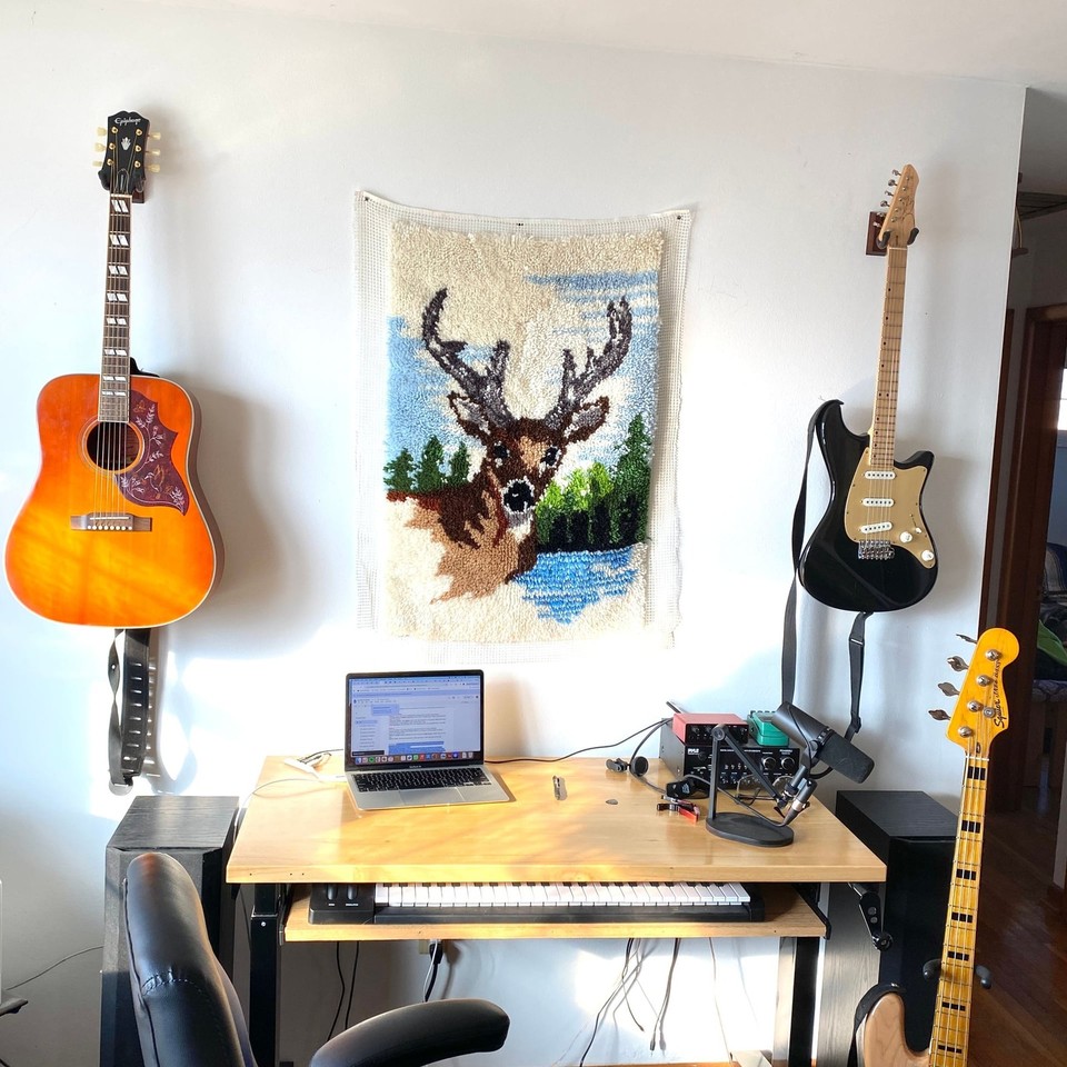 Woodland Deer Latch Hook Lake Decor Wall Hanging Rug | eBay