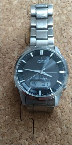 Casio Solar Radio Watch Lcw-M170T Lineage Titanium Sapphire | eBay