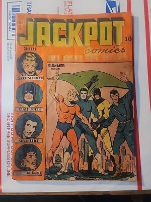 Jackpot Comics #2 - Classic GA Super Heroes MLJ! | eBay