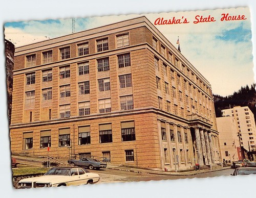 Postcard Alaska State House Juneau Alaska USA | eBay