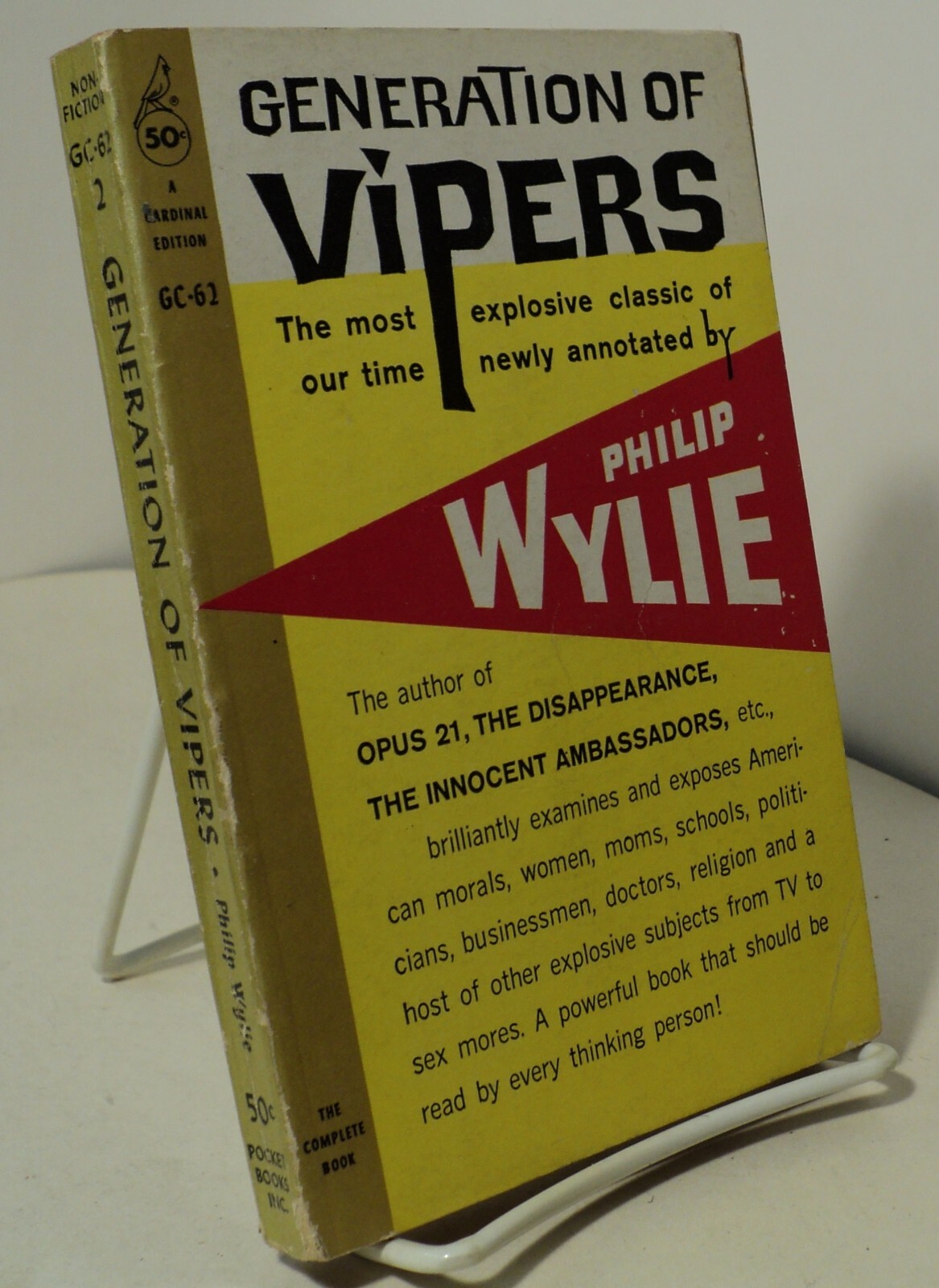 Generation of Vipers by Philip Wylie - Cardinal GC-62 - 1958 | eBay