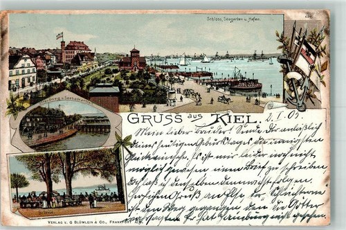 13972210 - 2300 Kiel Schloss Seegarten Hafen Strandweg Bellevue Kiel ...