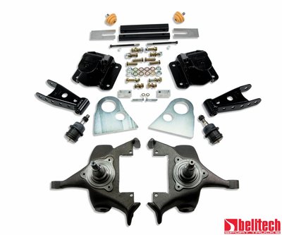 Belltech 94-99 Ram 1500 Ext Cab V8 2/4 Drop Lowering Kit 818 | eBay