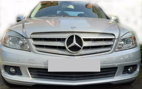 Front Grille logo Badge logo For Mercedes C-Class W204 C180 C200 C220 ...
